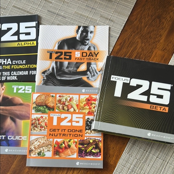 Beachbody | Other | Beachbody Focus T25 Fitness Guide Set | Poshmark